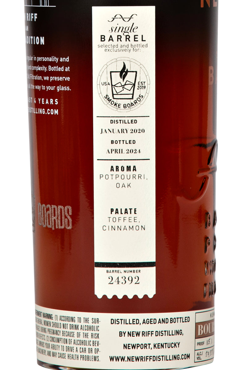 Smoke Boards Kit with New Riff Private Barrel Pick